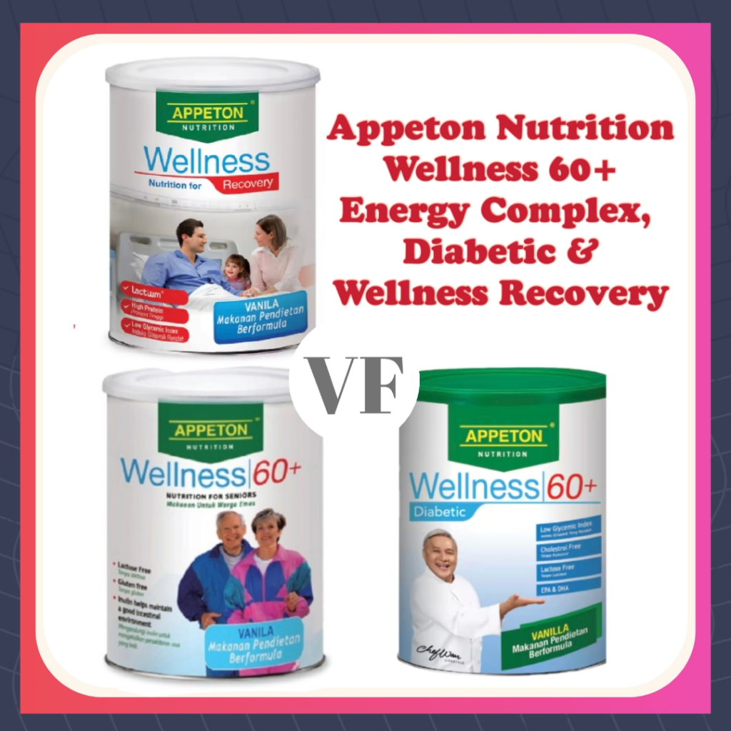 Appeton Wellness 60 Plus Energy Complete Nutrition, Wellness 60 Plus ...
