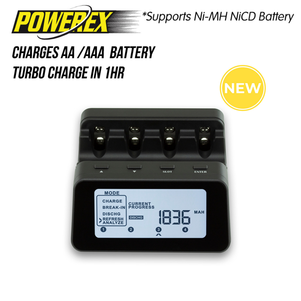 Powerex MH-C9000 PRO C9000 C9000PRO Professional AA/AAA NiMH Battery ...