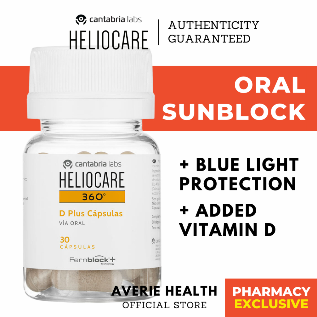 Heliocare 360 D PLUS Oral Capsules Sunscreen 30s | Prevent ...