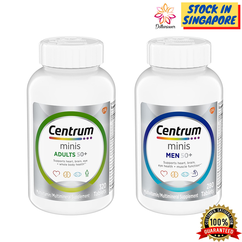CLERANCE SALES!! Centrum Advance / Silver Men Women 50 Plus 100 Tablets ...
