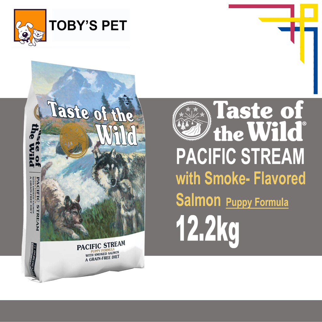 Taste of the Wild - Pacific Stream Puppy w/ Smoke Salmon 12.2kg ...