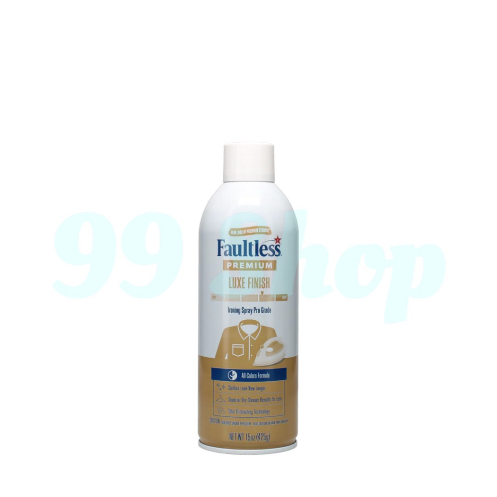 Faultless Niagara USA Authentic Hot Iron Cleaner /Ironing Starch Spray ...