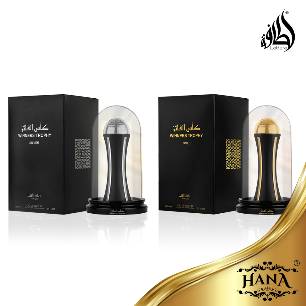Winners Trophy Gold / Silver 100ML EDP Perfume By Lattafa Pride ...