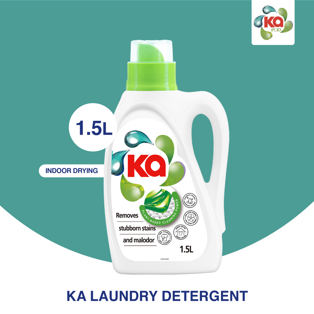 Ka Antibacterial Concentrated Laundry Liquid Detergent Assorted (1.38L ...