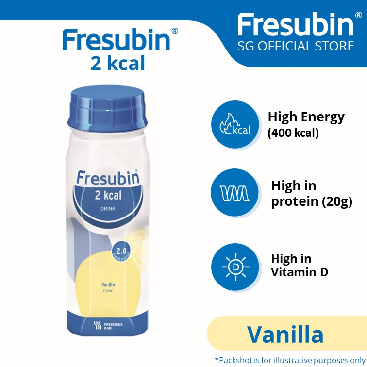 [Bundle] Fresubin 2kcal Drink (Vanilla 200ml) | Shopee Singapore