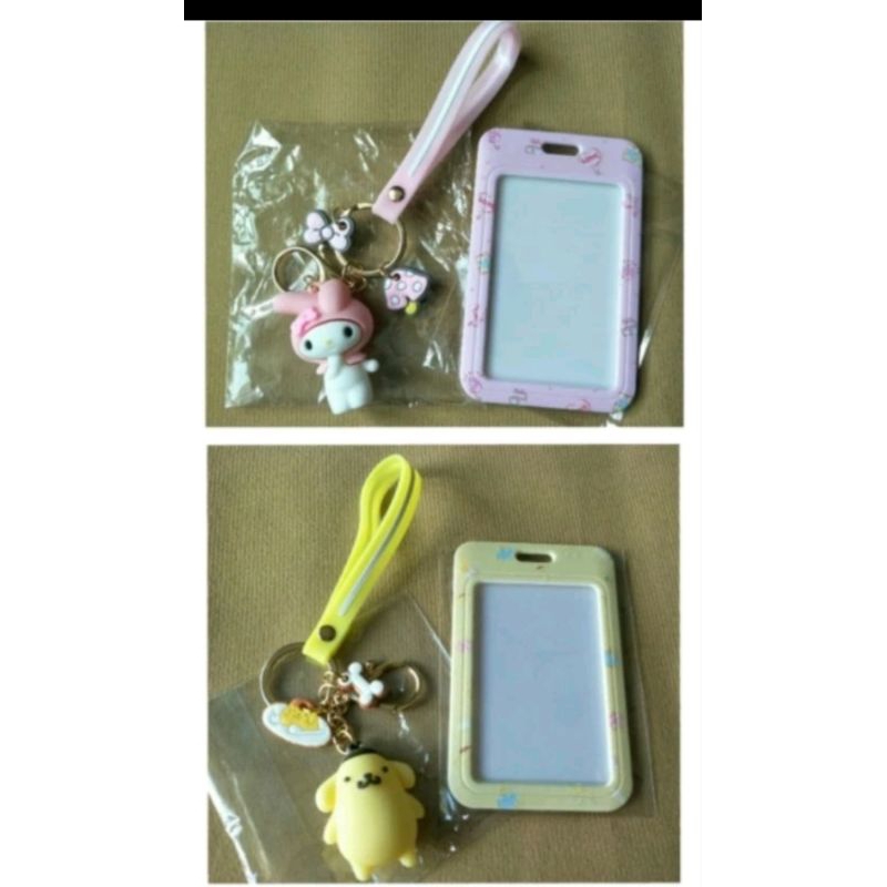 Pompompurin Hard Case Card Holder with Figurine & Wrist Strap | Shopee ...