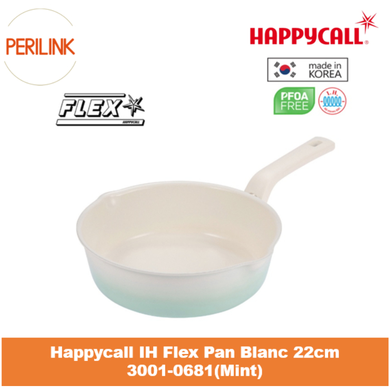 Happycall IH Flex Pan Blanc 22cm 3001-0681(Mint) | Shopee Singapore