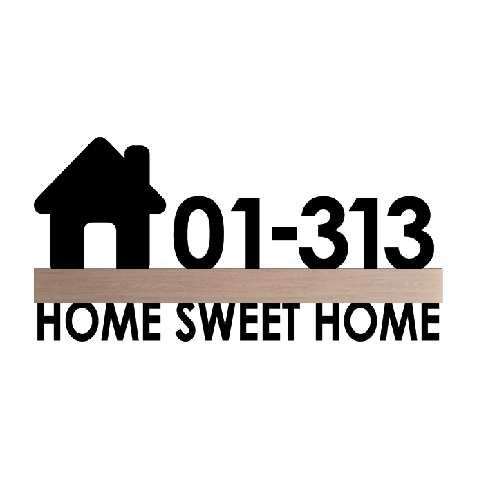 House Unit Number Plate | Acrylic Signage | Shopee Singapore