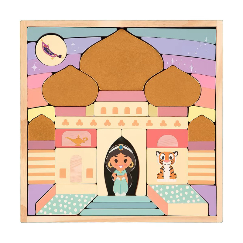 [SG Seller] 3D Wooden Disney Building Blocks Puzzles Montessori Kids ...