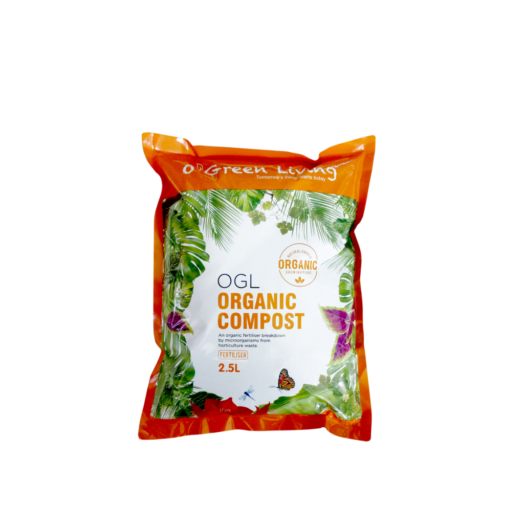 Organic Compost by OGL (2.5L / 40L) Best compost in Singapore | Shopee ...