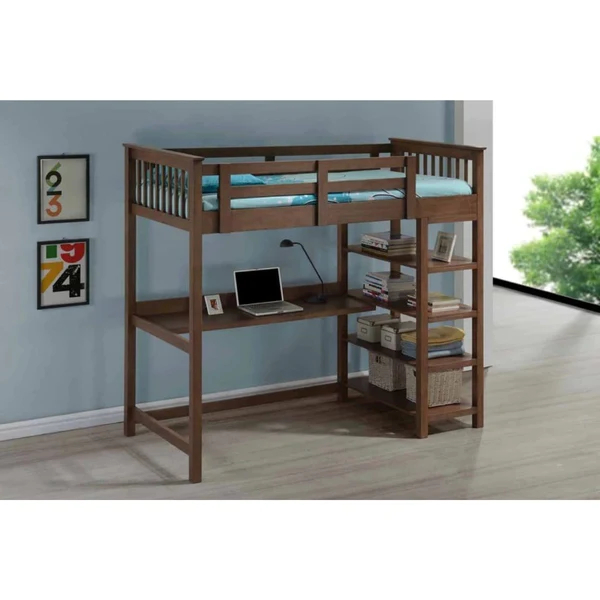 Picket and rail double decker bed store