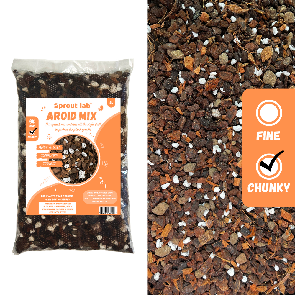 Sprout lab | AROID MIX 5L - For Houseplants: Monstera, Philodendron ...