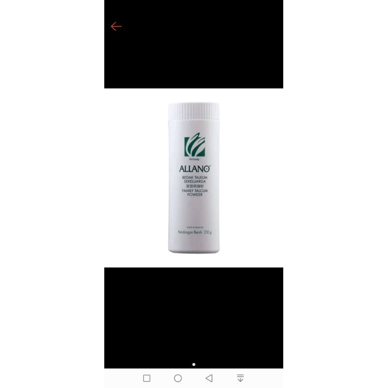 SG Ready stock- ALLANO Family Talcum Powder (250g) | Shopee Singapore