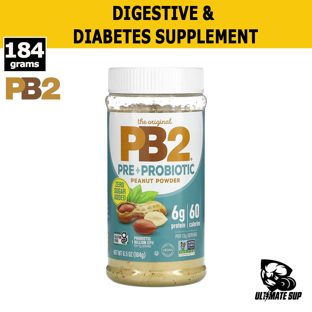 PB2 Foods, The Original PB2, Pre + Probiotic Peanut Powder - Digestive ...