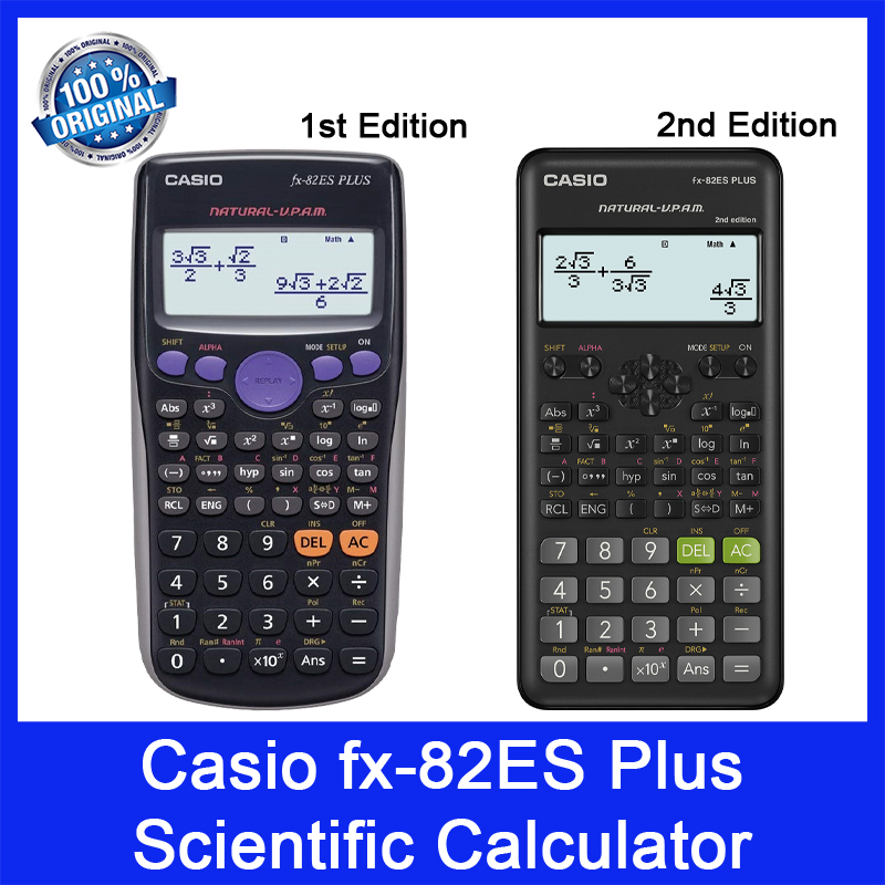 Casio fx-82ES PLUS Scientific Calculator. Available in 1st and 2nd ...