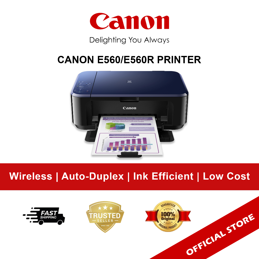 Canon PIXMA E560 / E560R Inkjet Printer | Shopee Singapore