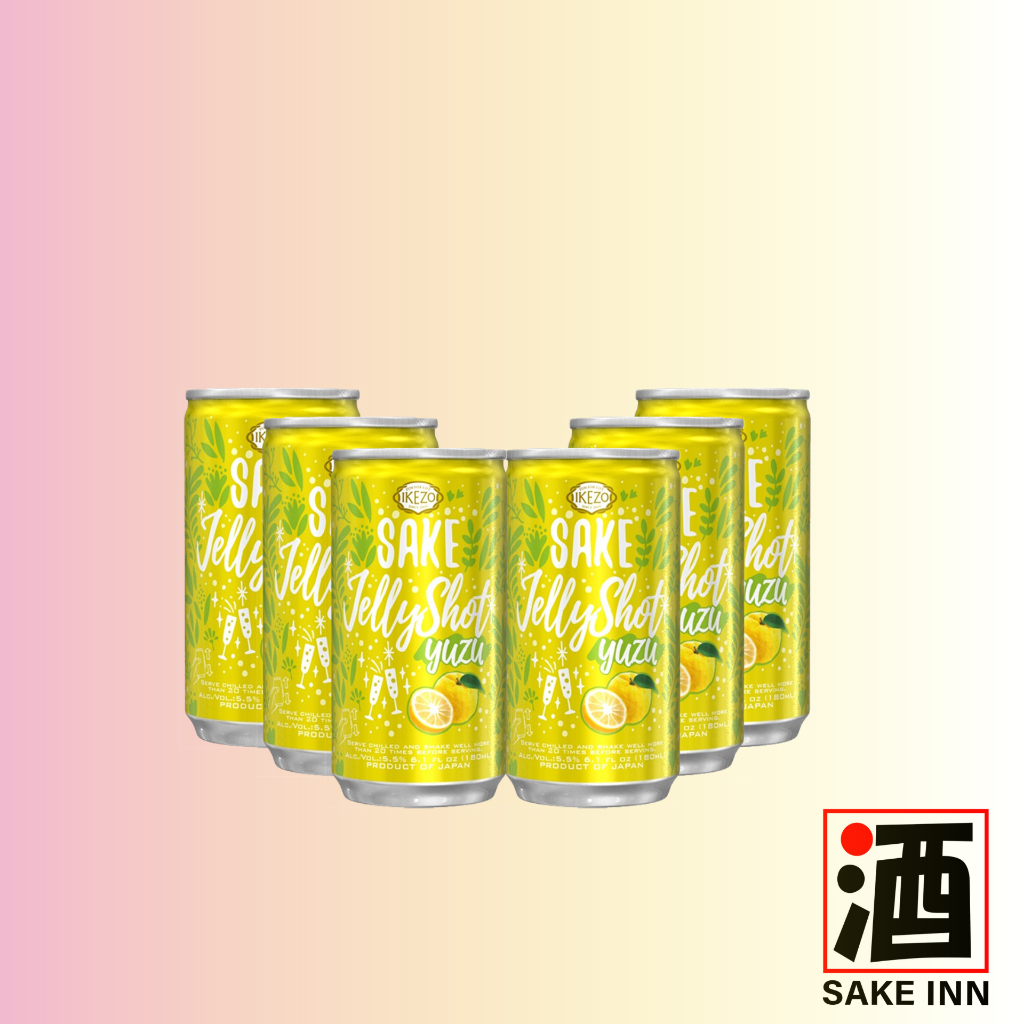 Ozeki Ikezo Jelly Shot Sake Trio Bundle (Sparkling Yuzu, Mix Berry ...