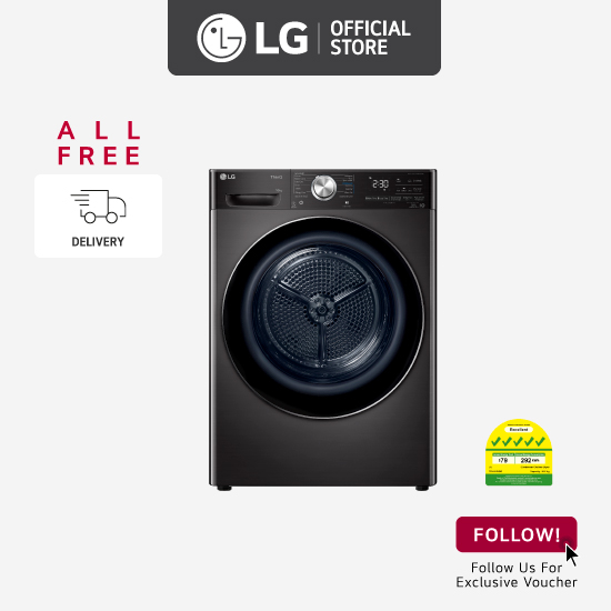 LG Heat Pump™ Dryer 10kg TD-H10VBD | Dual Inverter | Eco Hybrid ...