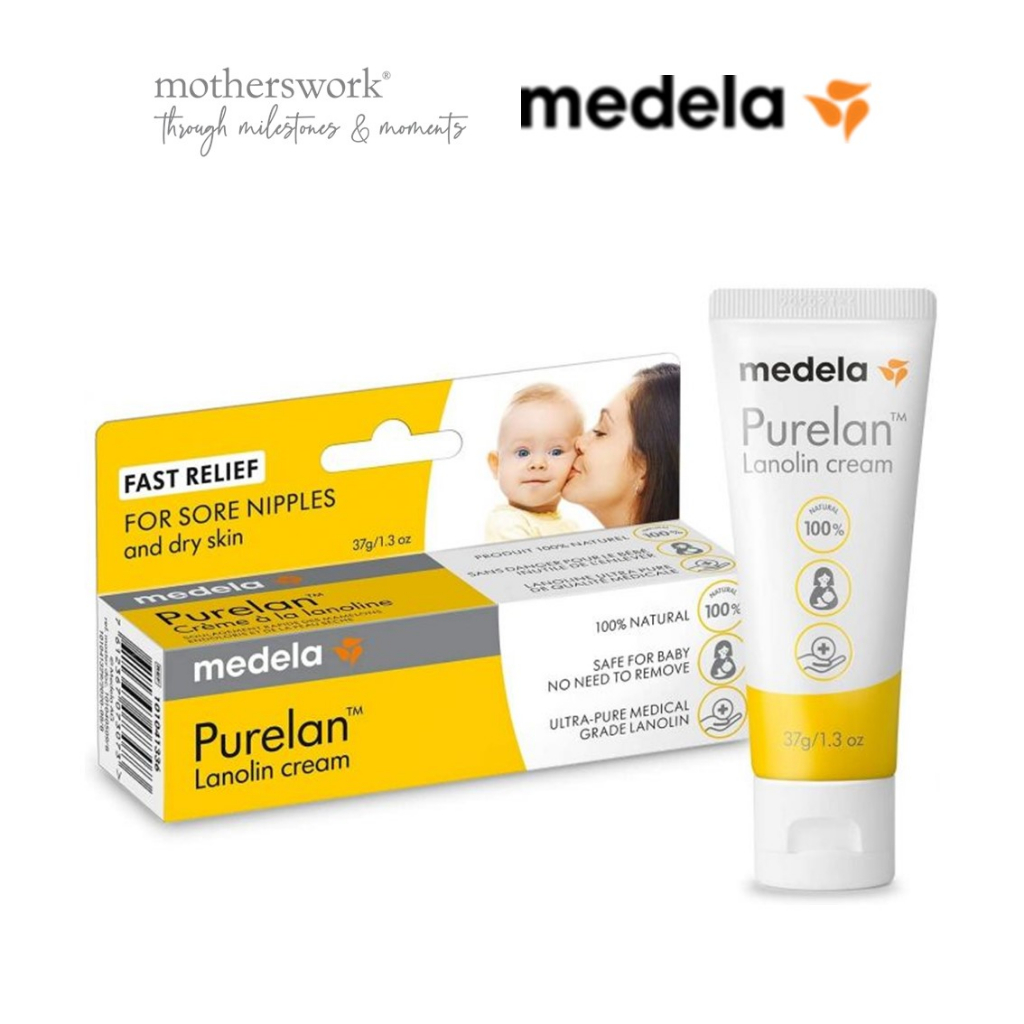 Medela Purelan™ Lanolin Nipple Cream 7g/37g | Shopee Singapore