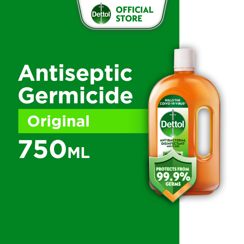 Dettol Antibacterial Disinfectant Multi-Use Liquid, Germ Killer ...