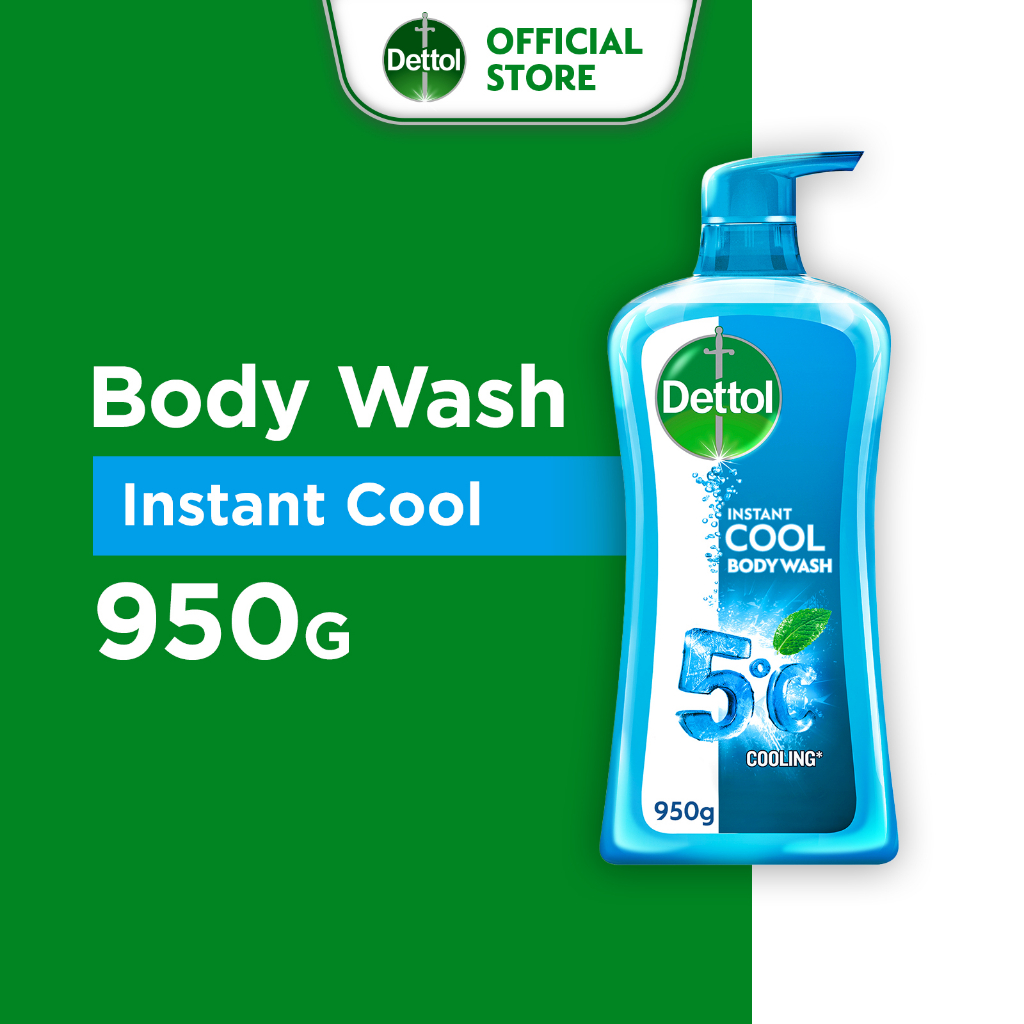 Dettol Body Wash Instant Cool 950g Shopee Singapore
