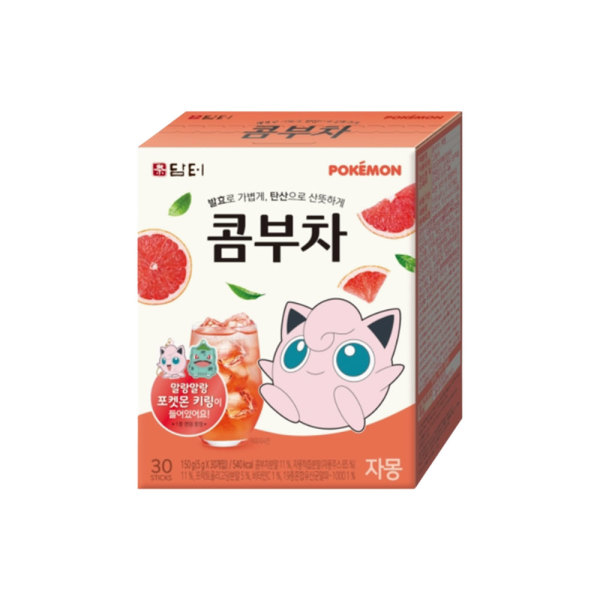 Damtuh Pokemon Kombucha 5g 10,20,50 sticks(4 Flavor)Korean Tea | Shopee ...