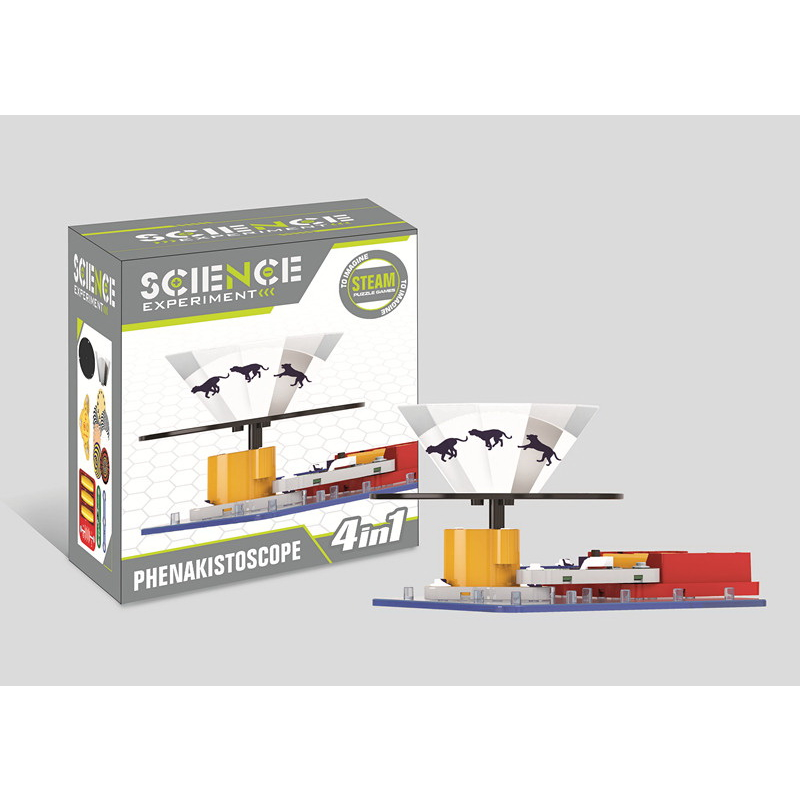 TTOYS Science Experiment STEM Educational Toy Phenakistoscope 4 in 1 ...