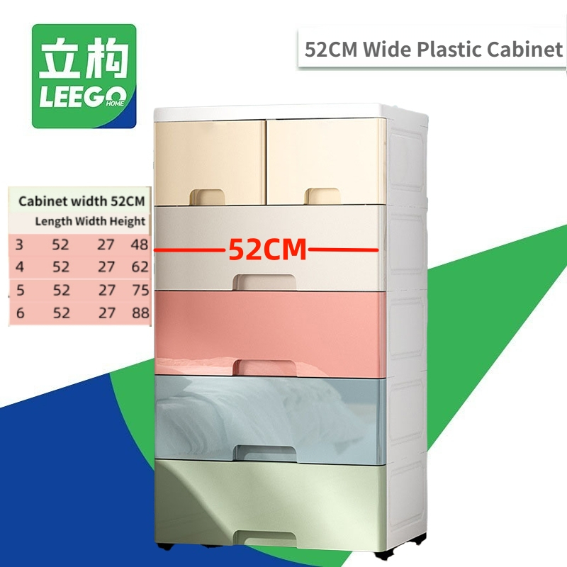 plastic cabinet drawer cabine thickened 5 Tiers Storage Cabinet Drawers ...