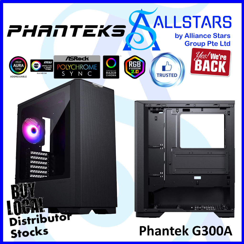 (ALLSTARS : We Are Back / DIY Promo) Phantek Glacier White ECLIPSE ...