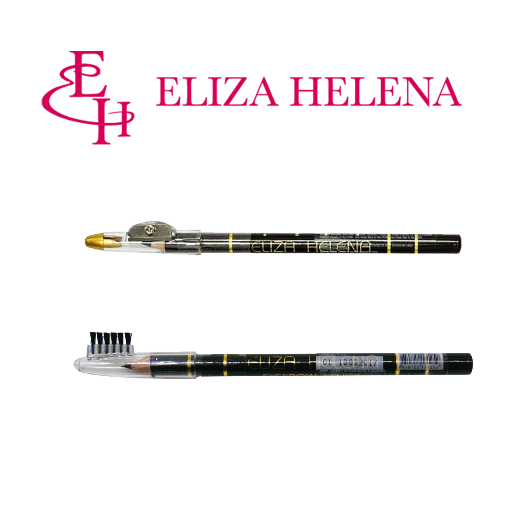 Eliza Helena 100C/222A Eyebrow Pencil (Brown/Black) 0.7g | Shopee Singapore