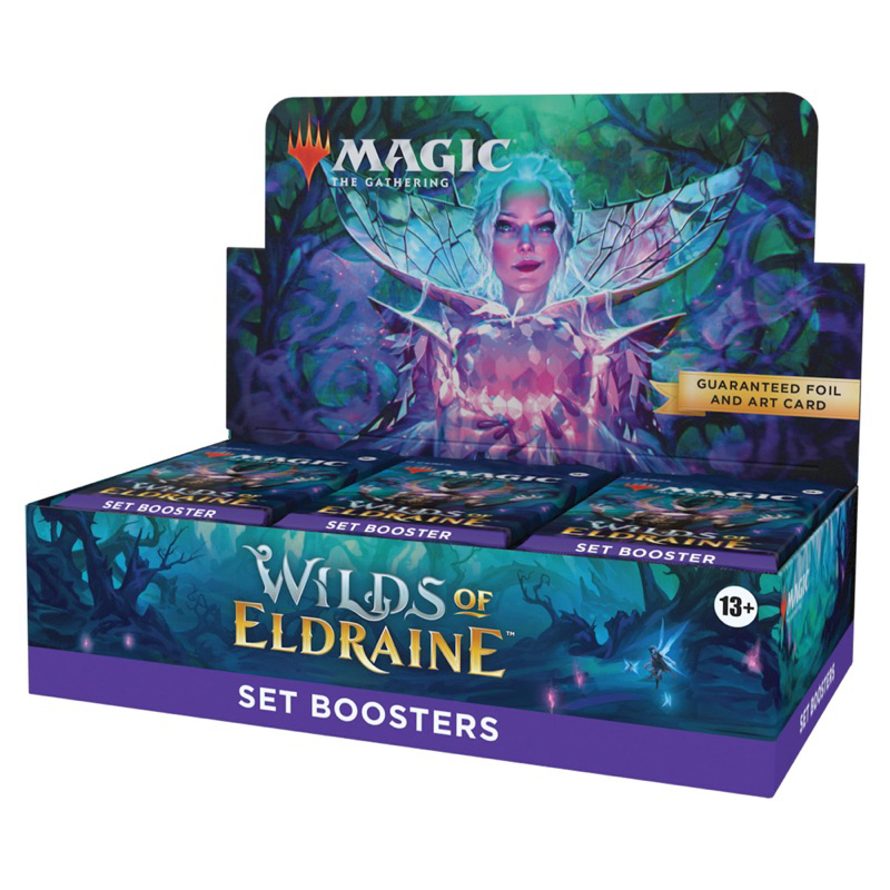 Magic the gathering - (Pre Order) Mtg Wilds of Eldraine set booster box ...