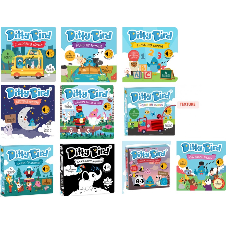 DITTY BIRD ️ORIGINAL ️ READY STOCK ️Children Music Sound Book ...