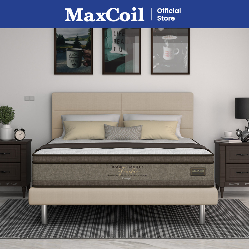 [Pre-Order] MaxCoil Classic Back Savior Freshen 10.5" Pocketed Spring ...