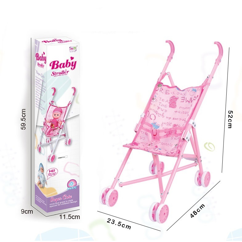 TTOYS 2 Different Design For Kids Pretend Play For Baby Girls Stroller ...