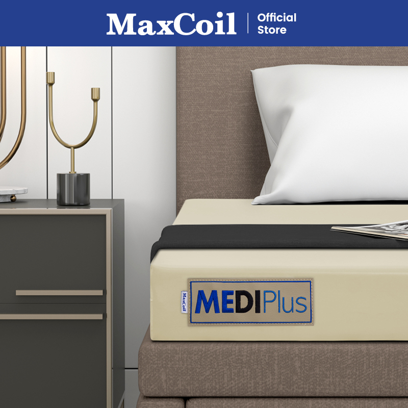 [Pre-Order] MaxCoil Mediplus 4" Hospital Grade PVC Foam Mattress ...