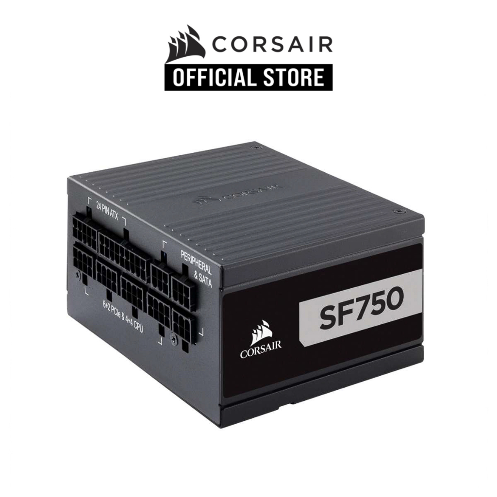 Corsair SF Series SF750 80 PLUS Platinum High Performance SFX Power ...