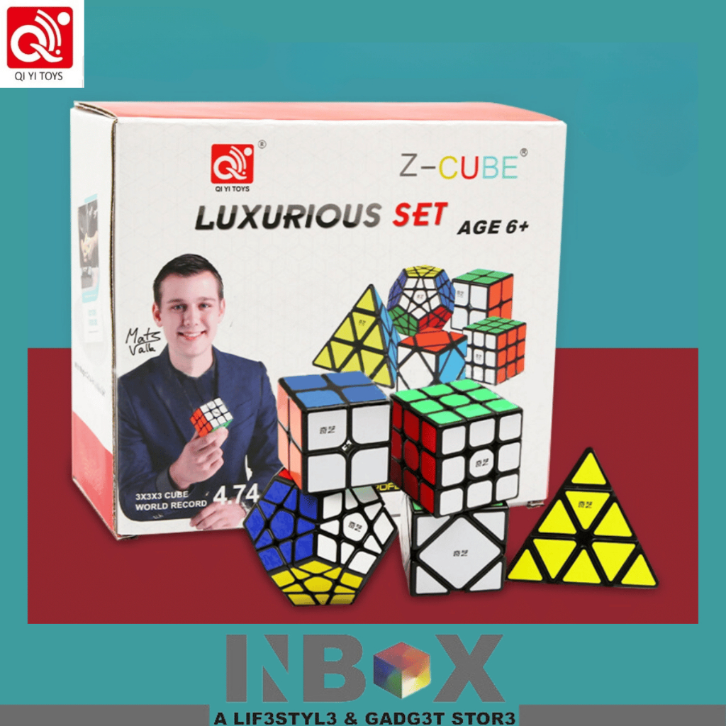 Qi Yi Toys - Z- Cube Luxurious Set (5-in-1) | Shopee Singapore
