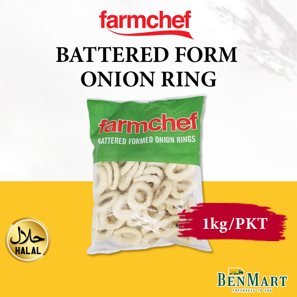[BenMart Frozen] Farmchef Battered Form Onion Ring 1kg - Halal ...