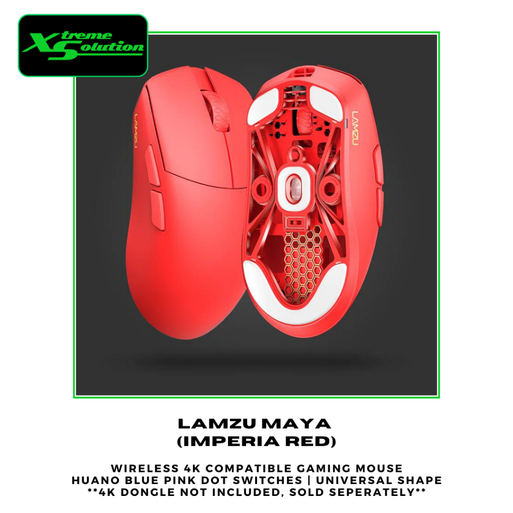 Lamzu Maya - 45G Ultra Lightweight Wireless Gaming Mouse | Shopee Singapore