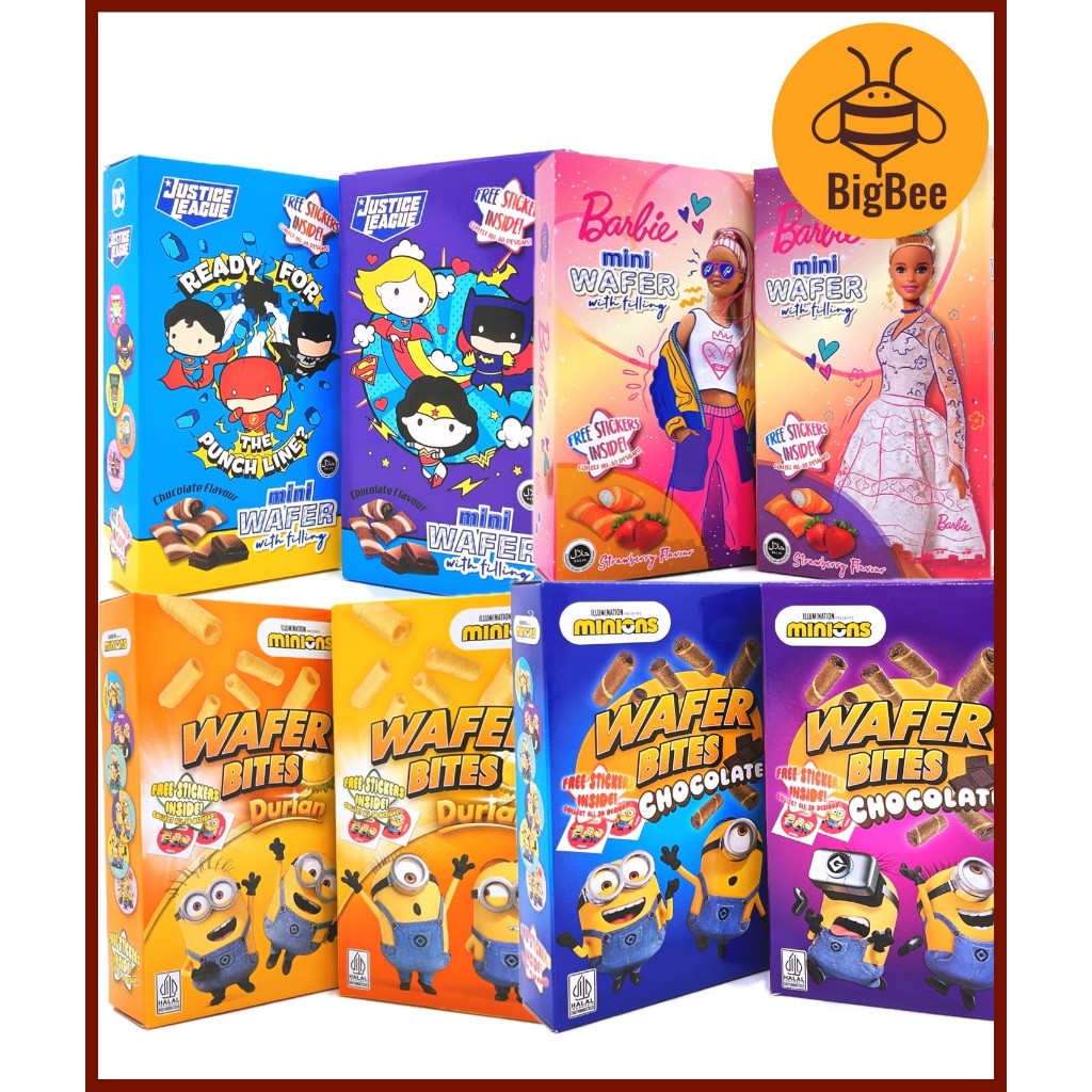 Wafer Bites / Mini Wafer / Biscuits with Filling - 30g-35g Barbie ...