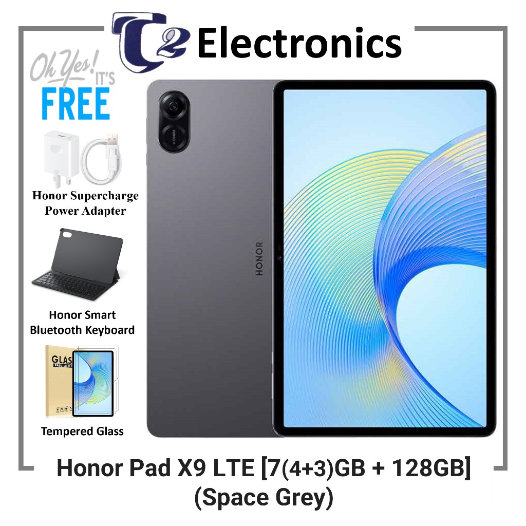 HONOR Pad X9 LTE [7GB (4+3)RAM +128GB ROM] |Free Honor Smart Bluetooth ...