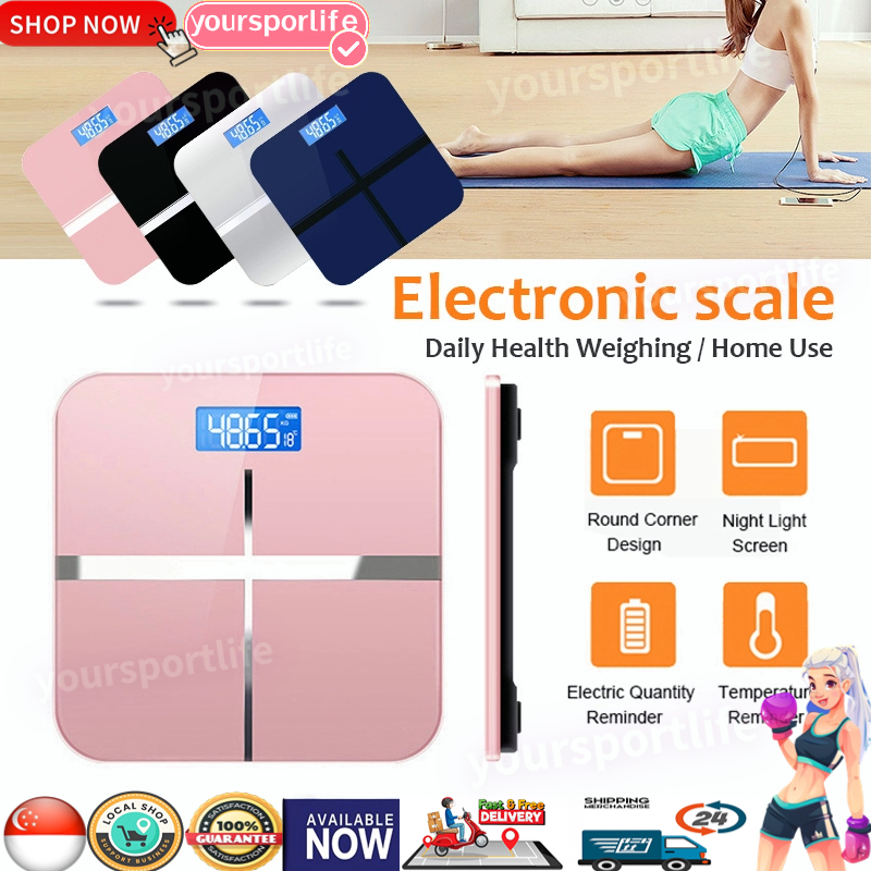 Local Seller German Style USB Digital Body Weighing Scale Weight Scale ...
