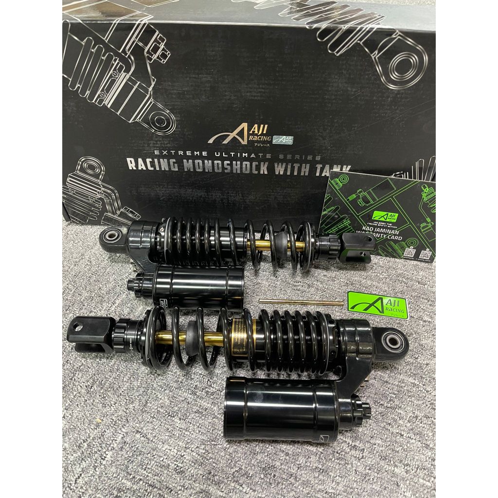 AEROX V1 V2 NVX155 Aji Racing Absorber With Tank (305mm)/ Monoshock ...