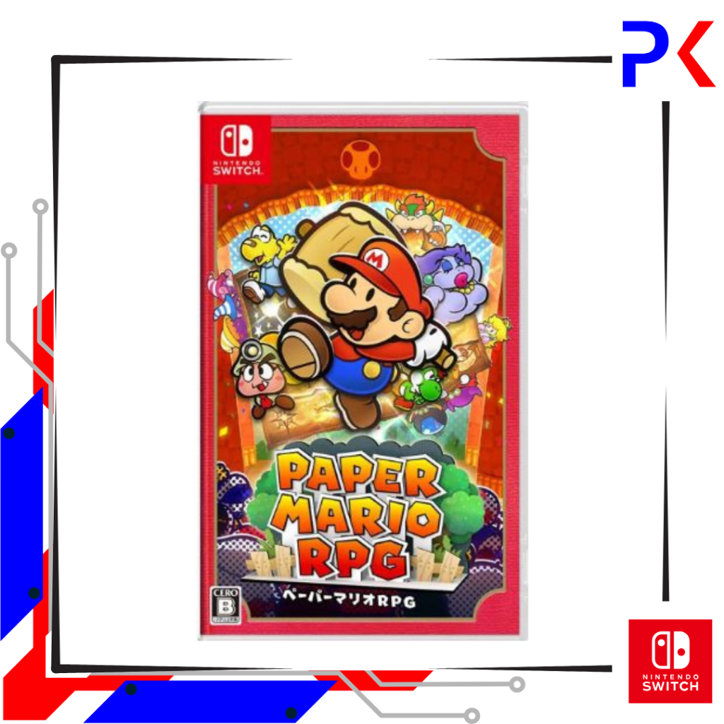 Nintendo Switch Paper Mario RPG: The Thousand-Year Door (Jap Cover ...