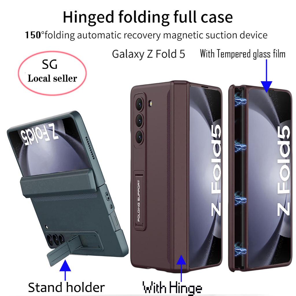 For GALAXY Z FOLD 6 FOLD6 Z Fold 5 FOLD5 All-Inclusive Hinge Protector ...