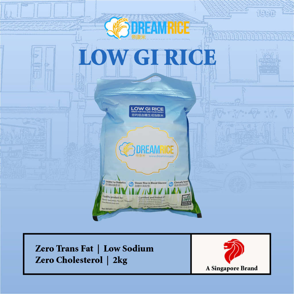 DreamRice Low GI Rice 2kg | Shopee Singapore