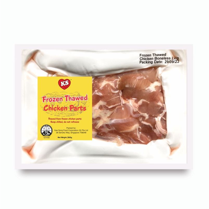 KS Frozen Thawed Chicken Boneless Leg- 300g | Shopee Singapore