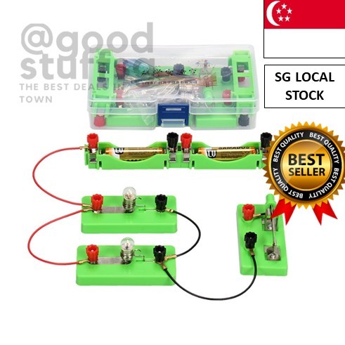 [SG FREE 🚚] Electric Circuit Kits Physic DIY Educational Experiment Toy ...