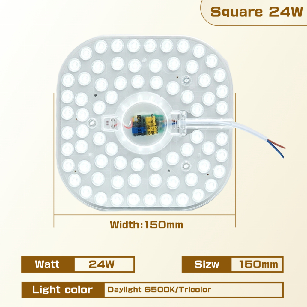 LED Ceiling Light replacement Magnetic led light module 12W 18W 24W 36W ...