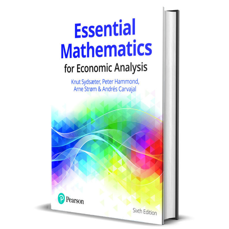 Pre-Order Essential Mathematics for Economic Analysis, 6th Edition ...
